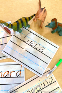 Dinosaur themed activities for play based school – learnplayrepeat