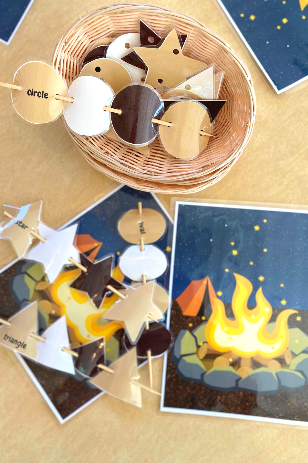 The cutest activities for Preschool camping theme – learnplayrepeat