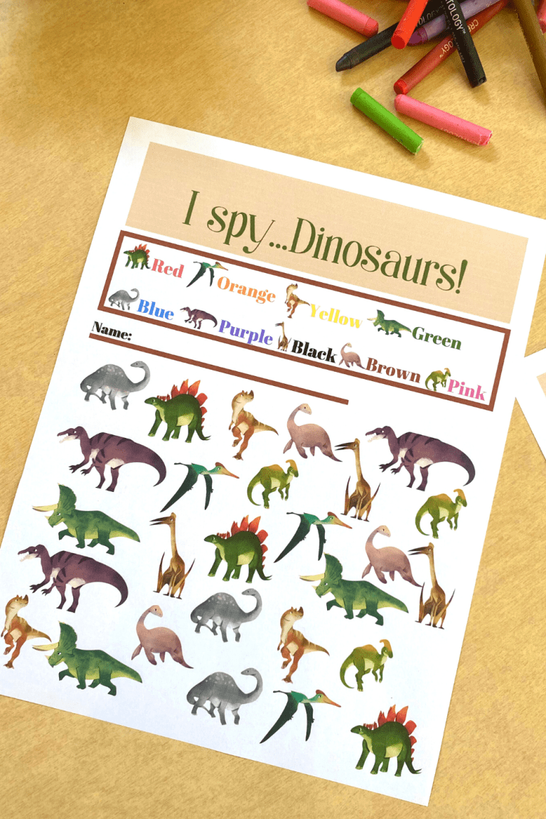 Dinosaur themed activities for play based school – learnplayrepeat