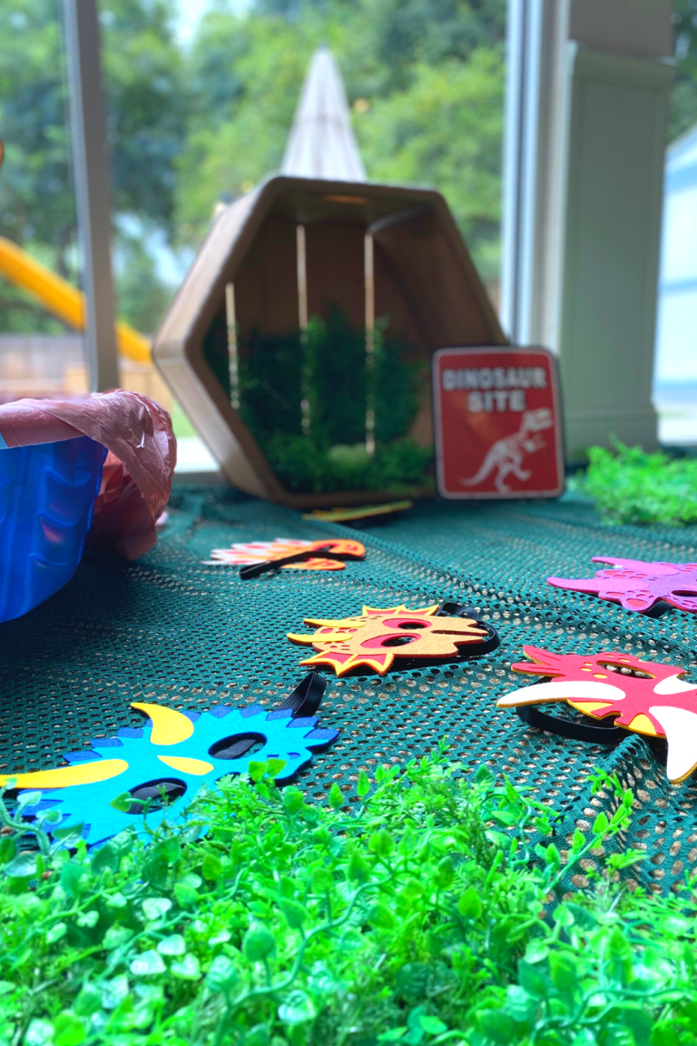 Dinosaur themed activities for play based school – learnplayrepeat