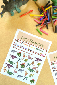 Dinosaur themed activities for play based school – learnplayrepeat