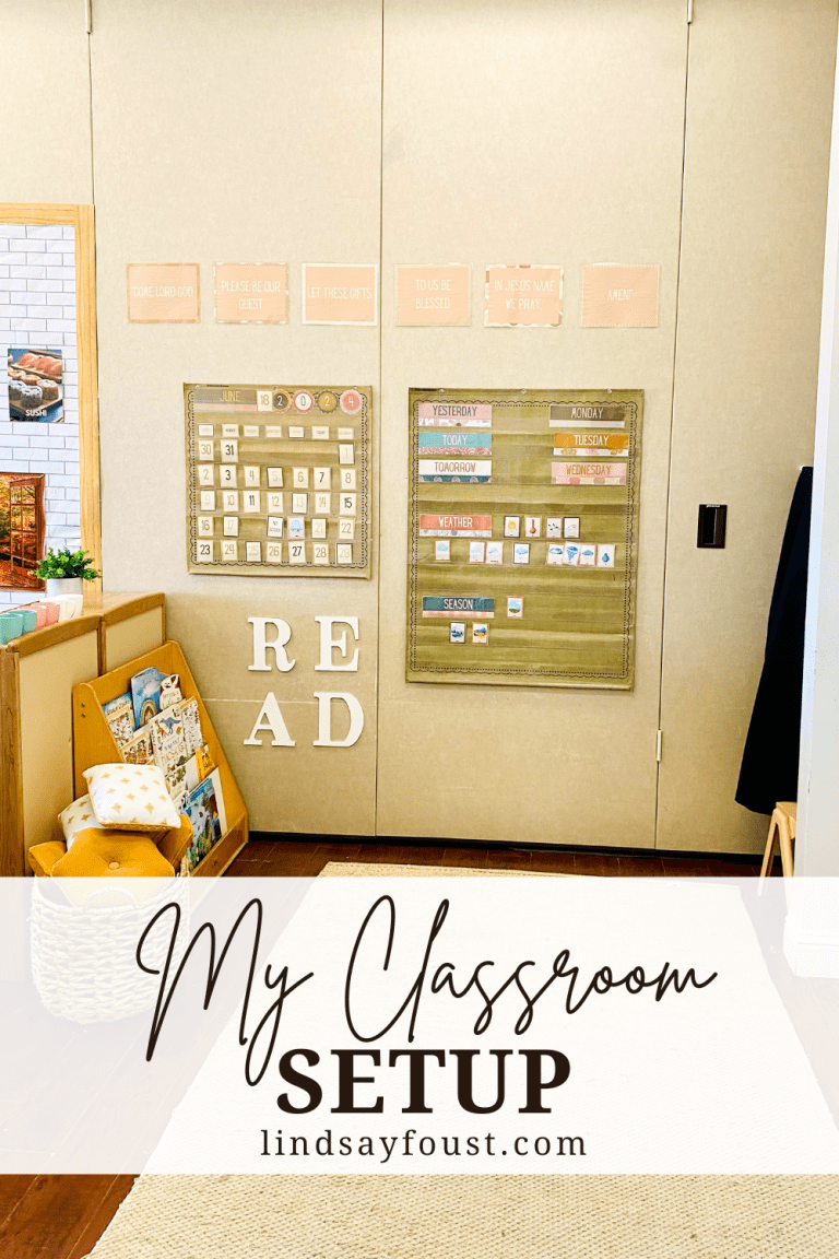 How I Set Up My Preschool Classroom For The New School Year ...